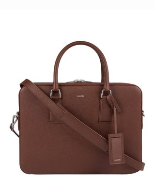 Click here for Sandro Downtown Large Saffiano Leather Briefcase prices