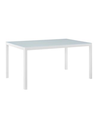 Click here for Modway Raleigh 59 Outdoor Patio Aluminum Dining Ta... prices