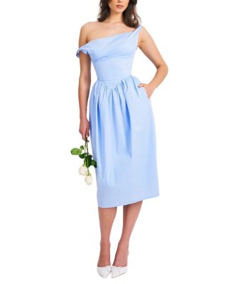 Miss Circle Reina Drop Waist Corset Midi Dress