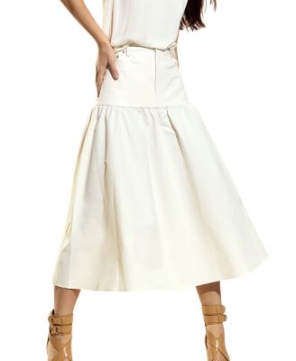 Click here for Cynthia Rowley Downtown Leather Nylon Skirt prices