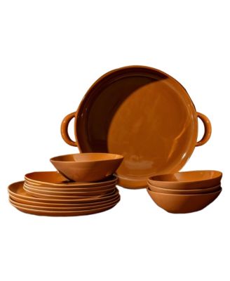 Click here for Gharyan Stoneware Family Feast Dinnerware  Set of... prices