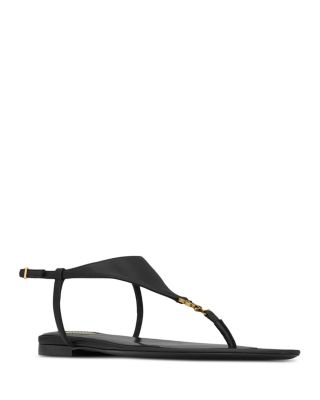 Click here for Saint Laurent Womens Cassandra Slingback Thong San... prices