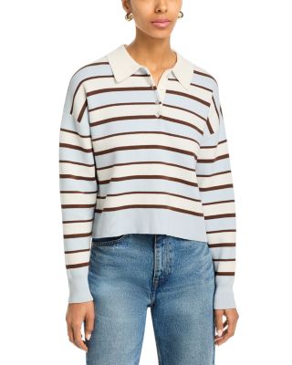 Click here for 525 America Seraphina Cropped Rugby Sweater prices