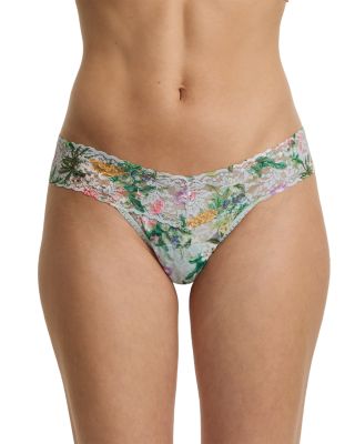 Click here for Hanky Panky Printed Signature Lace Low Rise Thong prices