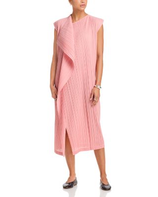 Click here for Pleats Please Issey Miyake Draped Midi Dress prices