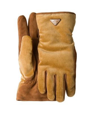 Click here for Prada Corduroy Gloves prices