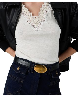 Click here for Gerard Darel Maevanelle Linen Tee prices