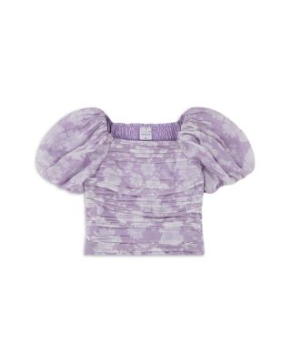 Click here for abercrombie kids Girls Emerson Puff Sleeved Top -... prices