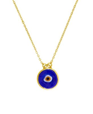 Click here for Ottoman Hands Azra Evil Eye Pendant Necklace prices