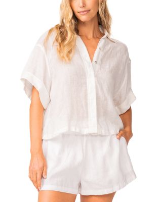 Click here for Pq Swim Amira Linen Shorts prices