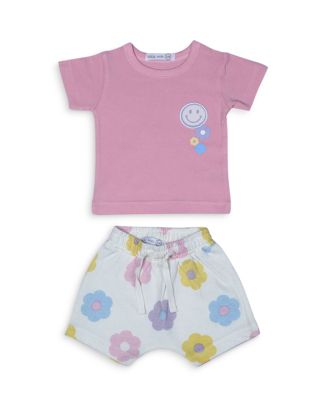 Little Mish Girls' Daisy Tee & Shorts Set - Baby | Bloomingdale's Kids