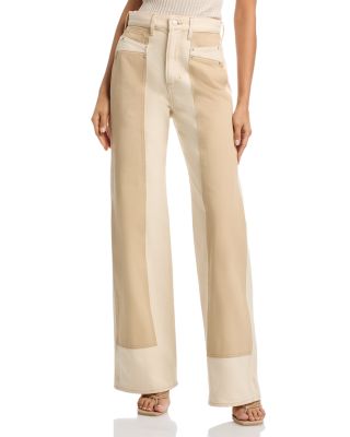 Click here for Veronica Beard Taylor High Rise Wide Leg Jeans in... prices