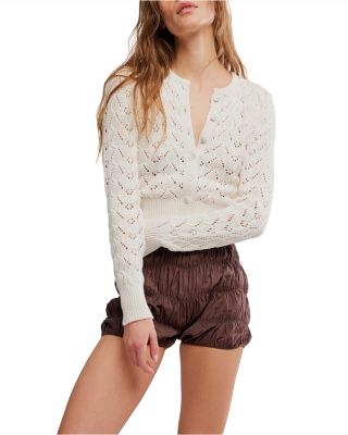 Click here for Free People Pretty In Pointelle Cardigan prices