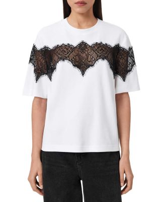Click here for Allsaints Lisa Lace Tee prices