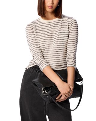 Click here for Whistles Stripe Crewneck Top prices