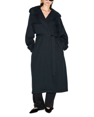 Click here for Skims Boyfriend Fleece Trench Coat prices