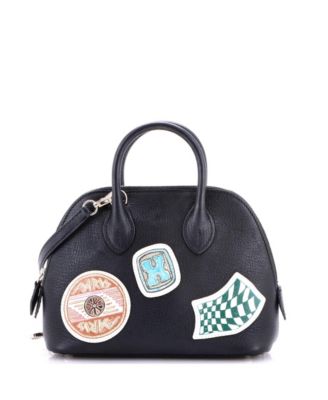 Click here for Pre-Owned HERMES Mini Bolide 1923 Pique-Colle Bag... prices