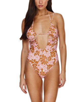 Click here for Flirtt Gottex Summer Memories Deep Plunge Cut Out... prices