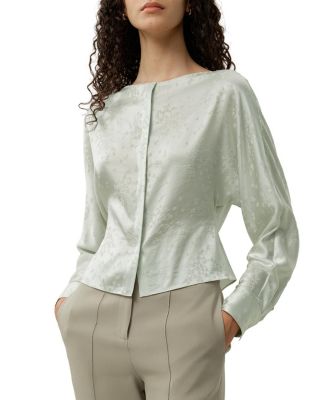 Click here for Lilysilk Ying Jacquard Silk Blouse prices