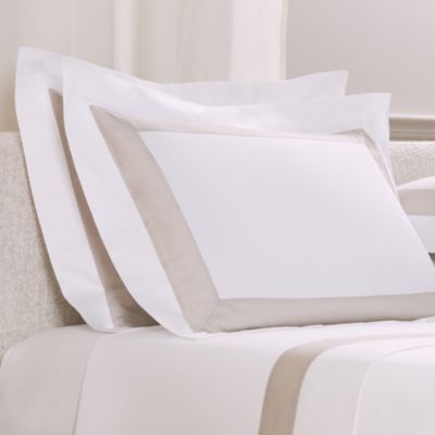 Click here for Frette Sateen Breeze Border King Sham prices