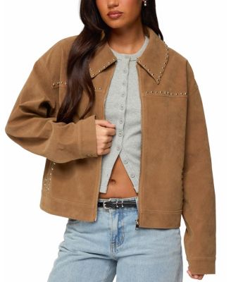 Click here for Edikted Memphis Studded Jacket prices