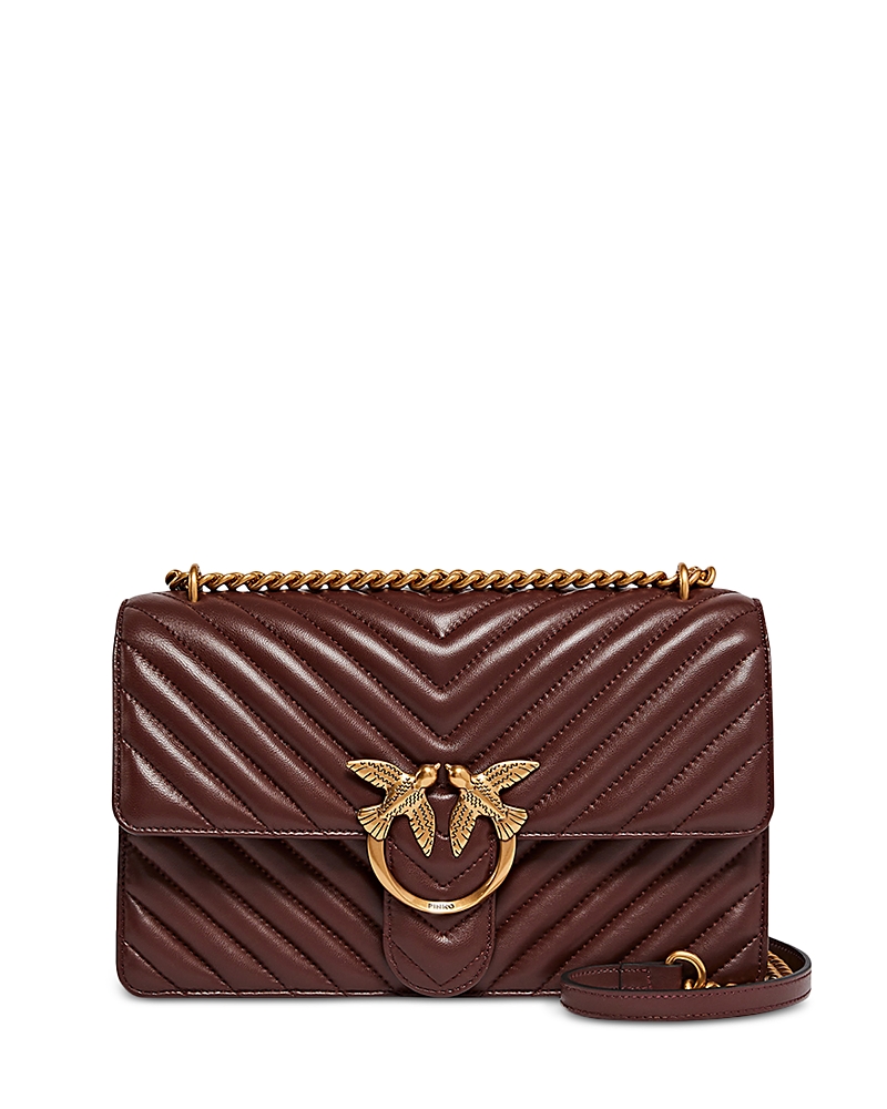 Click here for Pinko Love One Classic Leather Convertible Crossbo... prices