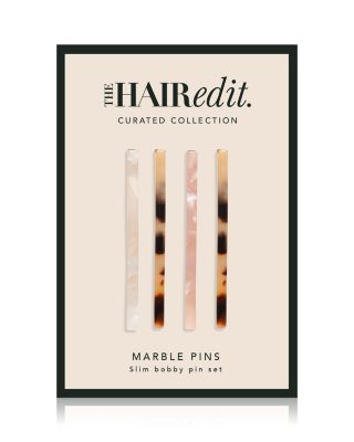 Click here for The Hair Edit Marble Pins  Pack of 4 prices