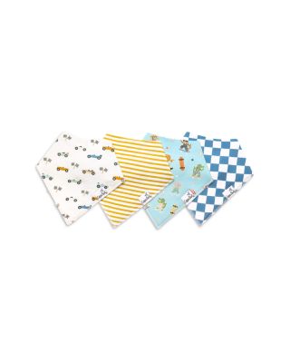 Click here for Copper Pearl Boys Speedster Bandana Bib  4 Pack -... prices