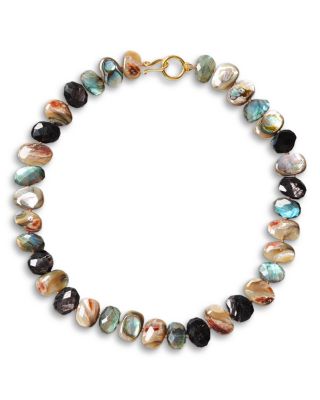 Click here for Chan Luu Multi Gemstone Collar Necklace  17 prices