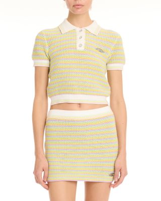 Click here for Casablanca Bourgeois Stripe Polo Tee prices