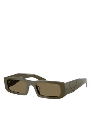 Click here for Prada Pr Rectangular Sunglasses  54mm prices