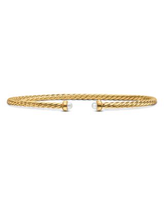 Click here for Micro Cablespira Flex Bracelet in 18K Yellow Gold... prices