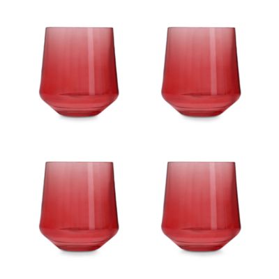 Click here for Drinique Stemless Amber Wine Glasses  Set of 4 prices