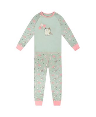 Click here for Deux par Deux Girls Organic Cotton Kitten Print Tw... prices