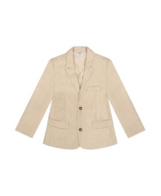 Click here for Deux par Deux Boys Two-button Tailored Cut Blazer... prices