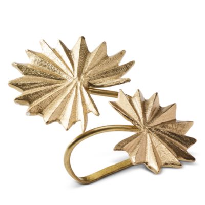 Click here for Kim Seybert Palmera Napkin Ring in Gold prices