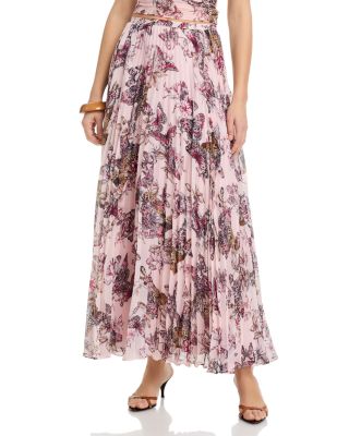 Click here for LAgence Torin Pleated Maxi Skirt prices
