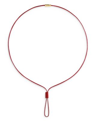 Click here for Anabel Aram Cheval Leather Necklace  30 prices
