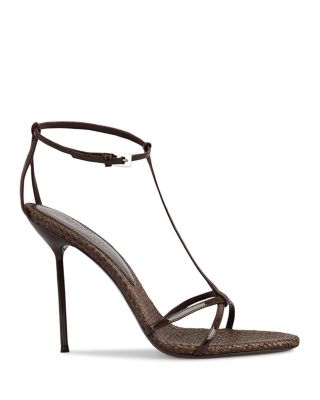 Click here for Paris Texas Womens Lidia T Strap Sandals prices