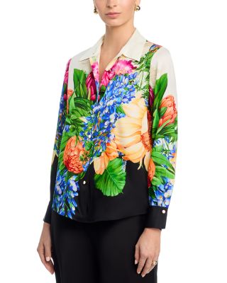 Click here for Elie Tahari The Madeline Blouse prices
