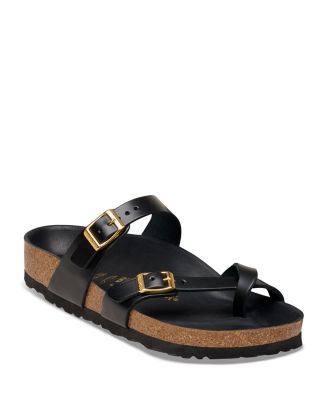 Click here for Birkenstock Womens Mayari Buckled Slide Sandals prices