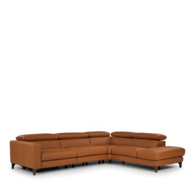 Click here for Giuseppe Nicoletti Messina Three Piece Leather Sec... prices