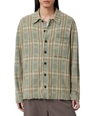 Click here for Allsaints Solmar Plaid Cardigan Sweater prices