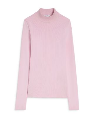 Click here for Jil Sander Long Sleeve Mock Neck Sweater prices