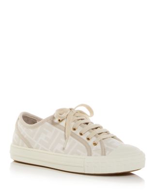 Click here for Fendi Womens Domino Ff Fabric Low Top Sneakers prices