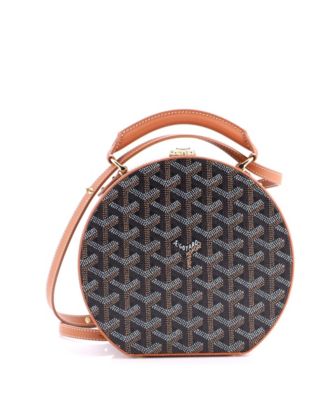 Click here for Pre-Owned Goyard Alto Hatbox Bag Coated Canvas prices