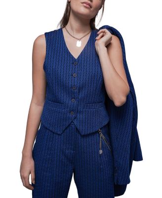 Click here for Wildfang The Empower Jacquard Vest prices