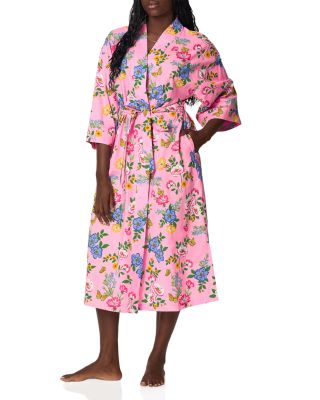Click here for BedHead Pajamas Cotton Poplin Kimono Robe prices