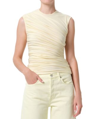 Click here for Agolde Ester Ruched Top prices
