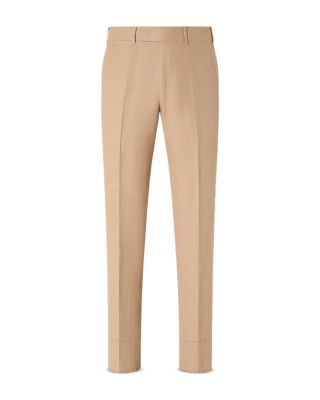 Click here for Zegna Slim Fit Oasi Lino Blue Flower Pants prices